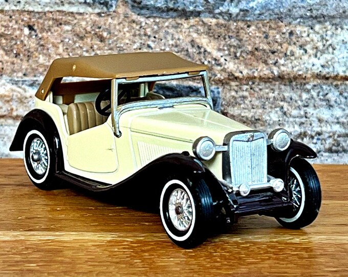 MG TC 1945 , Vintage Model Car, Diecast Car, Scale Model Car, Car Model ...