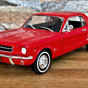 Ford Mustang 1/2 Coupe 1964 | Vintage Model Car | 1/24 Diecast Car | 1/ ...