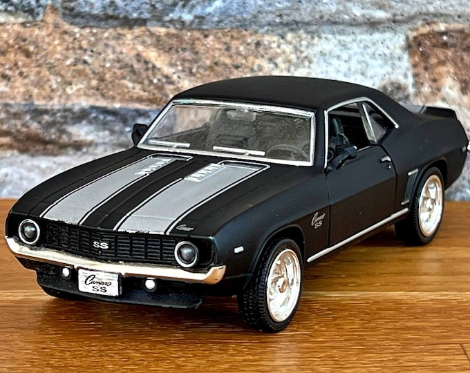 Chevrolet Camaro SS 1969, Vintage Model Car, 1/34 Diecast Car ...