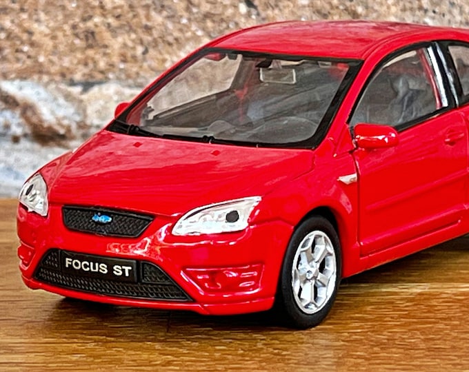 Ford Focus ST, Model Car, Scale 1/36 Model Car, Die Cast Car, 1/36 ...