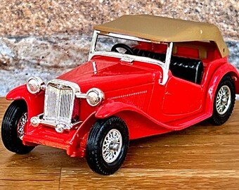 MG TC 1945 , Vintage Model Car, Diecast Car, Scale Model Car, Car Model ...