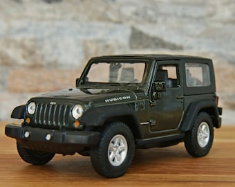 Jeep Wrangler Rubicon 2018 Model Car Scale 1/34 Model Metal | Etsy