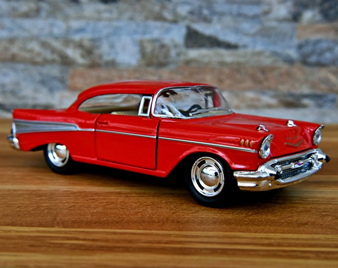 Chevrolet Chevy Belair 1957 | Vintage Model Car | 1/40 Diecast Car ...