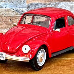 Volkswagen Beetle | Model Car | Scale 1/24 Die Cast Car | Diecast Car ...