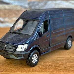 Mercedes Benz Sprinter Van | Mercedes Benz Diecast | 1/48 Diecast Car ...