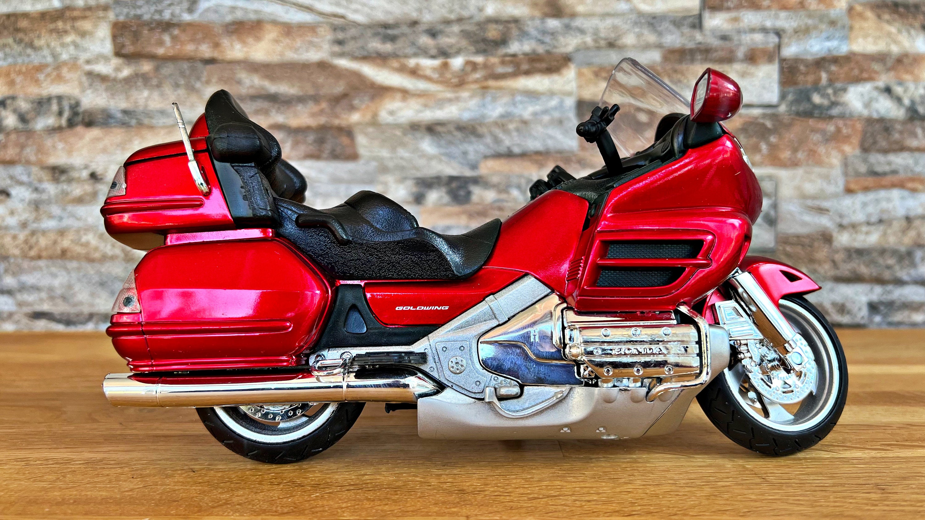 Honda Goldwing, Model Motorcycle , Diecast Motorcycle, 1/12 Scale Model ...