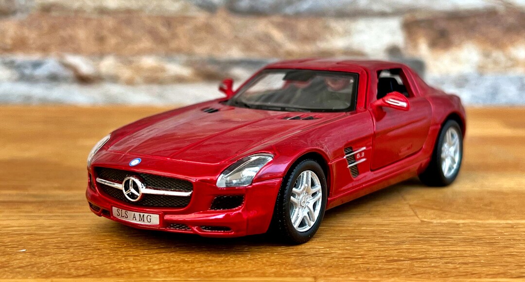 Mercedes SLS AMG | Model Car | Mercedes Benz Diecast | 1/36 Scale Model ...
