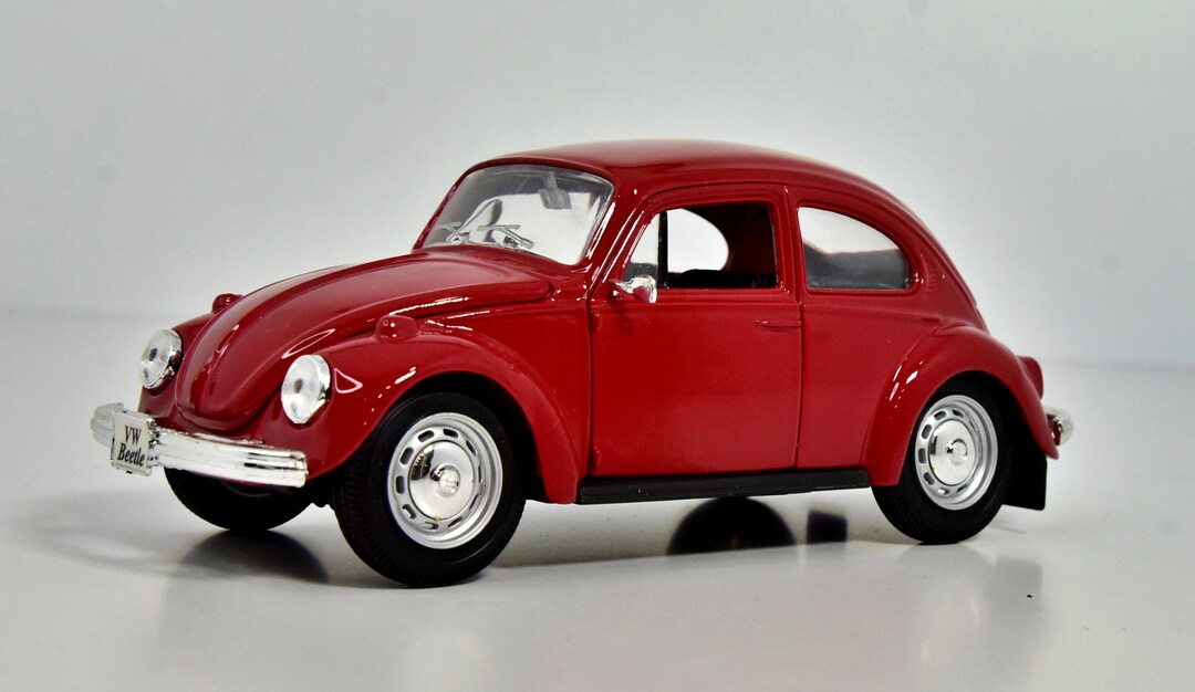 Volkswagen Beetle Model Car Scale 1/24 Diecast Car - Etsy