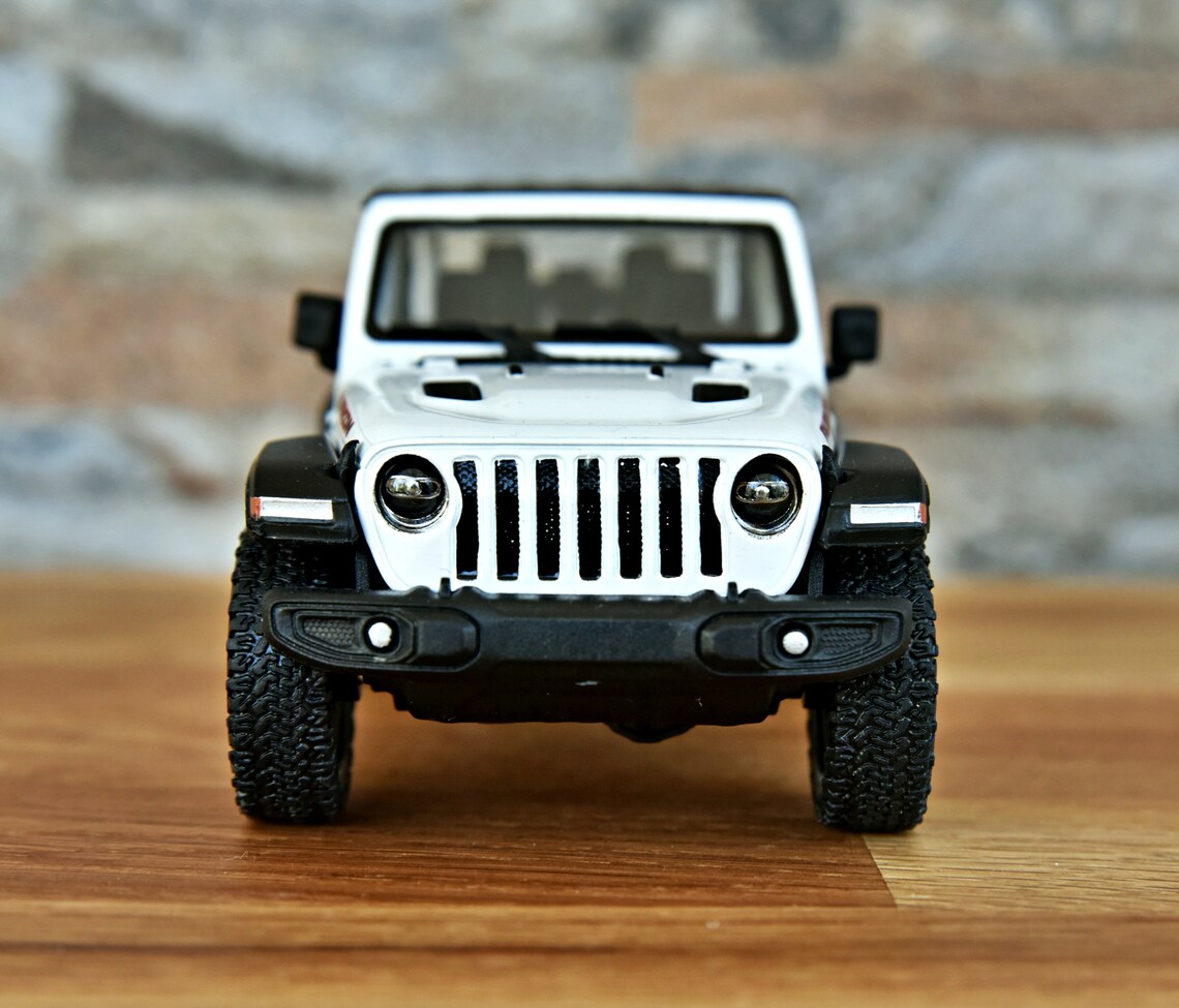 Jeep Wrangler Rubicon 2018 Model Car Scale 1/34 Model Metal | Etsy