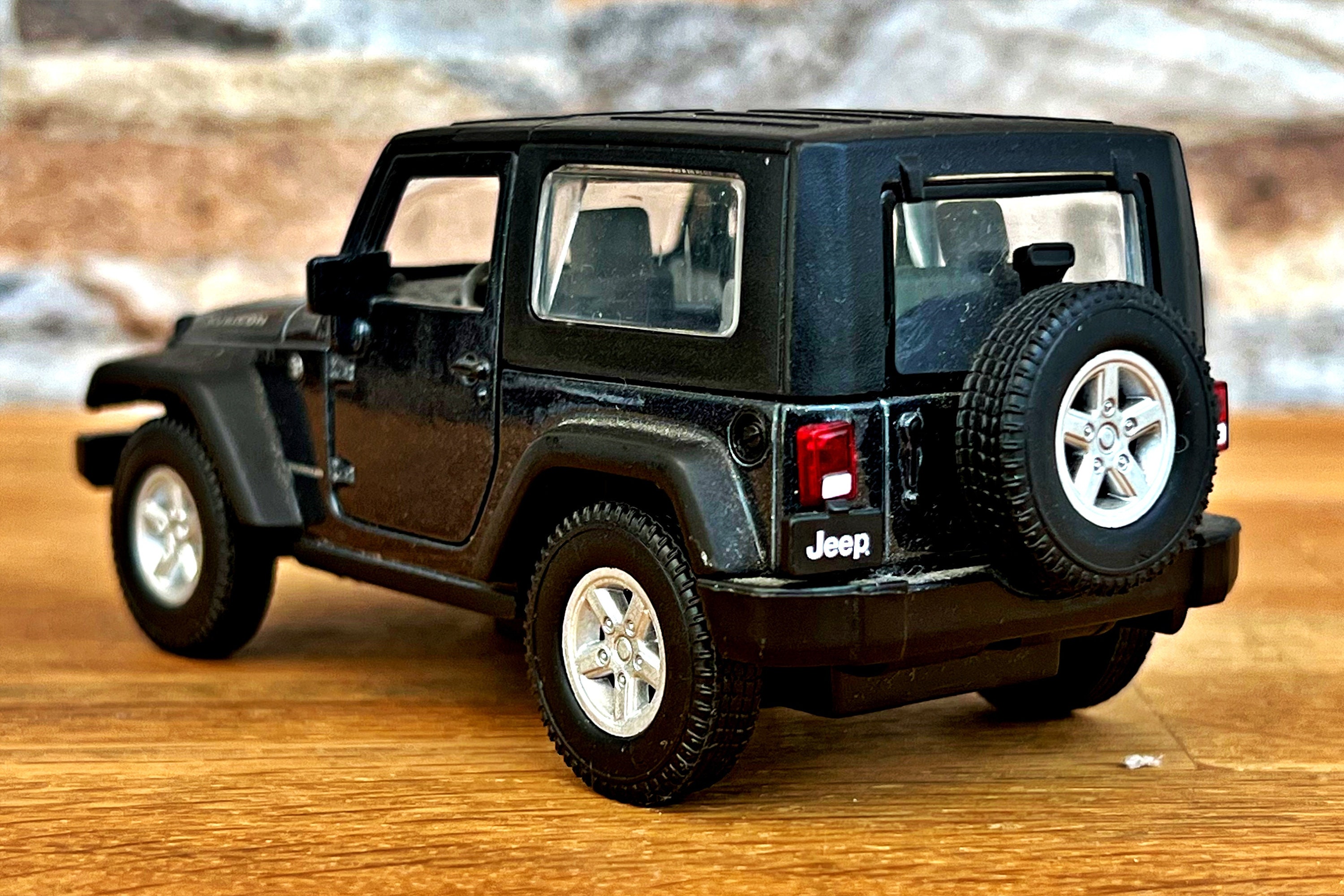 Jeep Wrangler Rubicon 2018 Model Car Scale 1/36 Model - Etsy