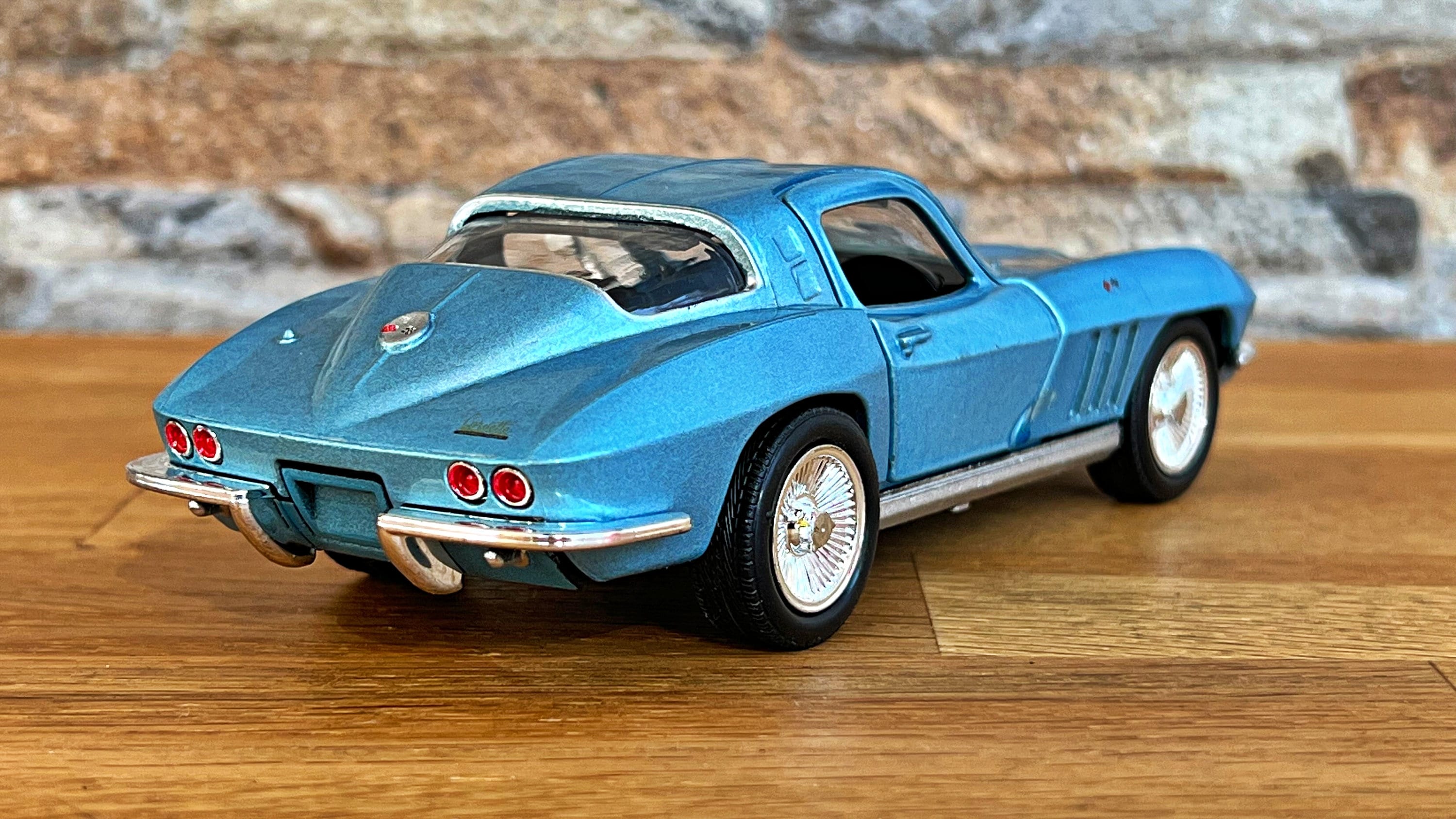 Chevrolet Corvette 1966 Model Car Scale 1/32 Diecast Car - Etsy