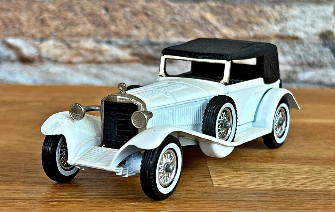 1928 Mercedes SS Coupe , Vintage Diecast Car, Scale Model Car, Metal ...