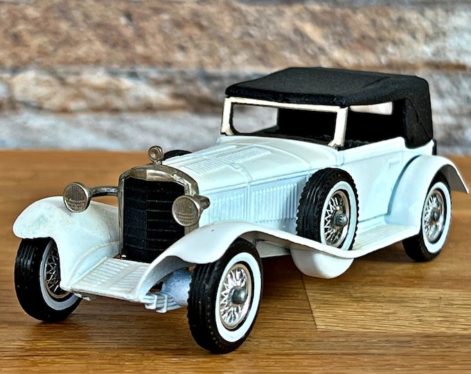 1928 Mercedes SS Coupe , Vintage Diecast Car, Scale Model Car, Metal ...