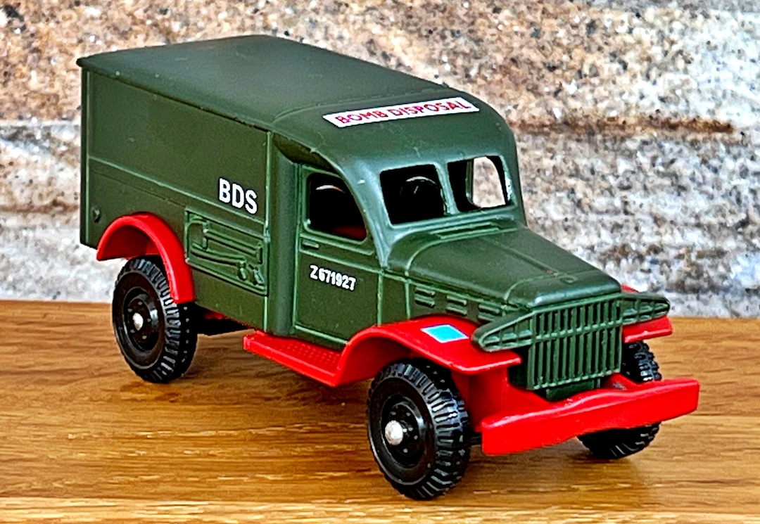 1942 Dodge, Royal Engineers Bomb Disposal , Vintage Diecast Car, Model ...