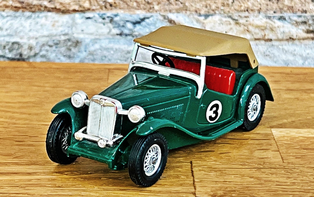 MG TC 1945 ,vintage Model Car, Diecast Car, Scale Model Car, Car Model ...