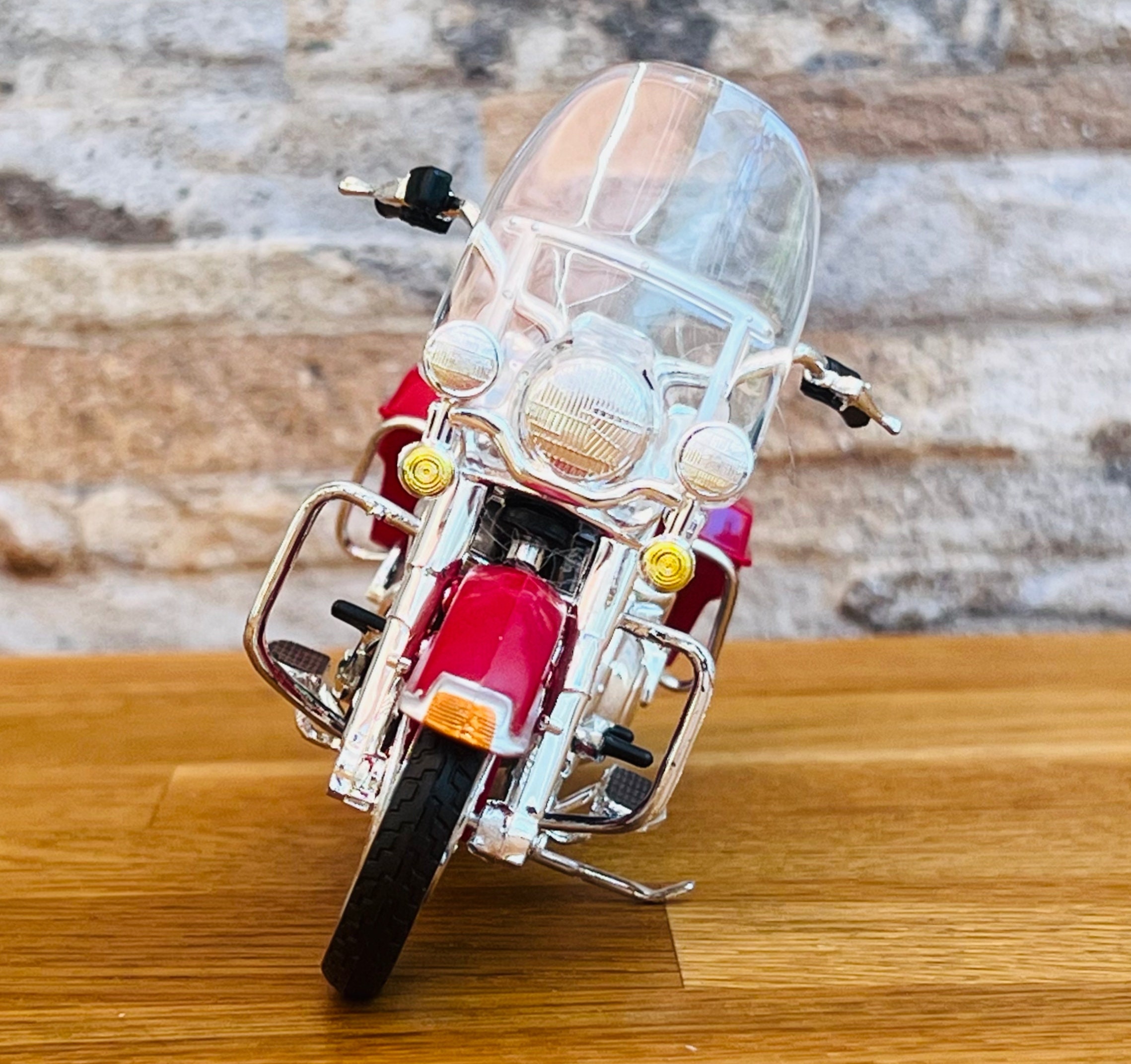 Harley Davidson 1999 FLHR Road King, Scale 1/18 Model Motorcycle, 1/18 ...