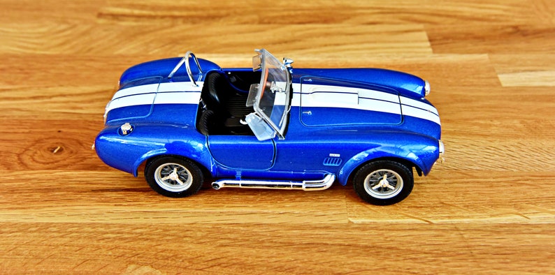 Shelby Cobra 427, 1965, Model Car, Scale 1/24, Diecast Car, 1:24 Scale ...
