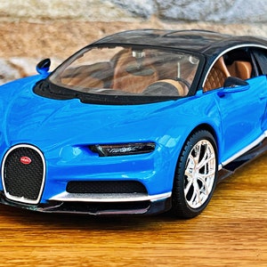 BUGATTI Chiron , Model Car, Scale 1/24, 1/24 Diecast Collectible Item ...