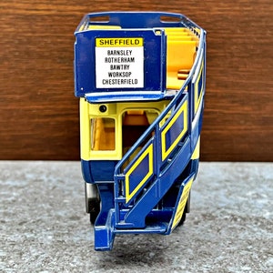 Thornycroft Bus Sheffield, Vintage Diecast Bus, Model Metal Bus, Old ...