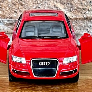 Audi A6 , Model Car, Scale 1/38 Model Car, 1/38 Diecast Car, Collection ...