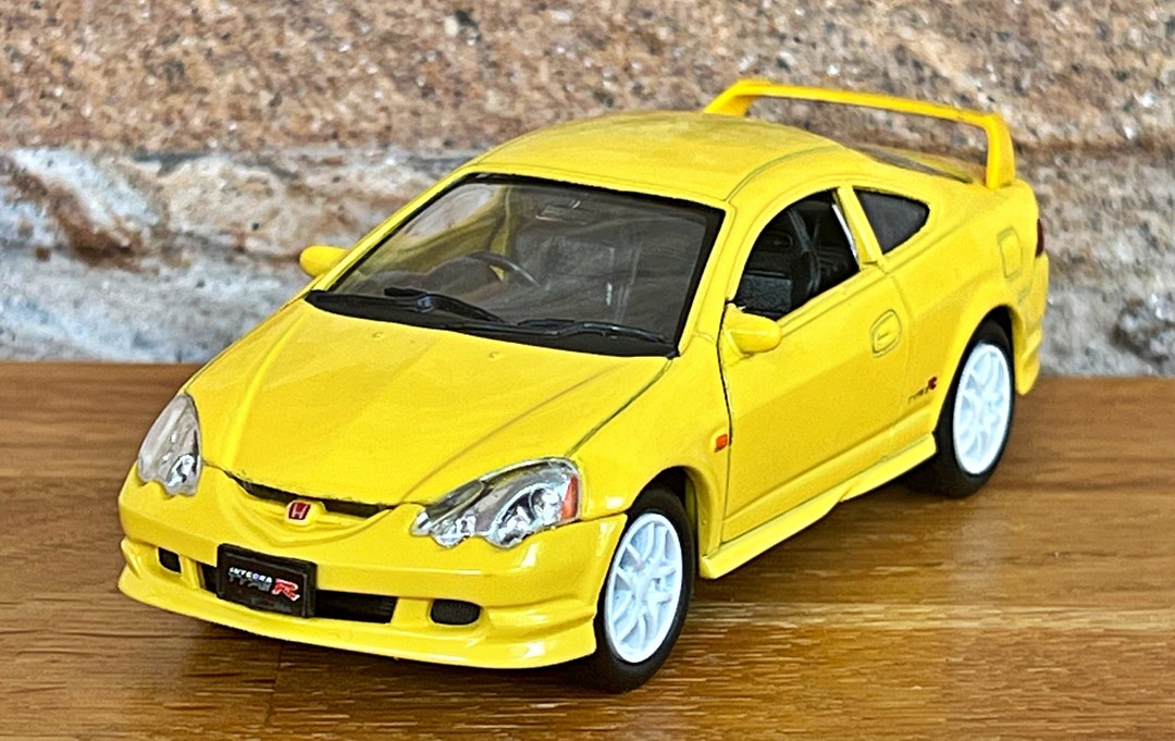 Honda Integra Type-r , Model Car, 1/36 Diecast Car, 1/36 Scale Model Car, Car Model Metal, Die ...