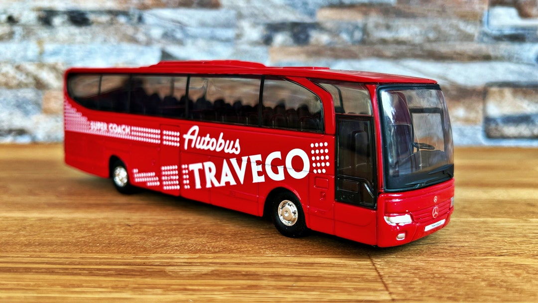 Mercedes Benz Travego, Model Bus, Scale 1/78 Diecast Bus , Mercedes ...
