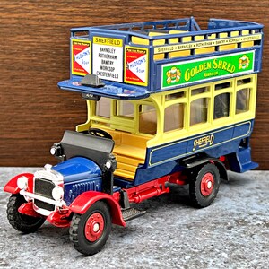 Thornycroft Bus Sheffield, Vintage Diecast Bus, Model Metal Bus, Old ...