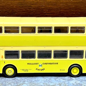 Leyland Atlantean Wallasey, Exclusive First Edition, Vintage Diecast ...