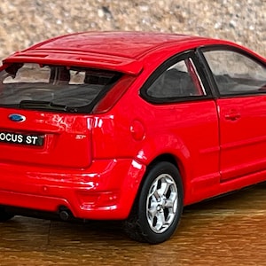 Ford Focus ST, Model Car, Scale 1/36 Model Car, Die Cast Car, 1/36 ...