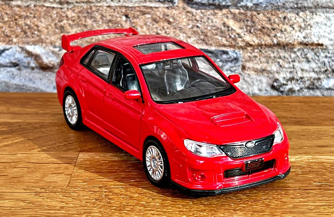 Subaru WRX STI , Model Car, 1/36 Diecast Car, 1/36 Scale Model Car ...