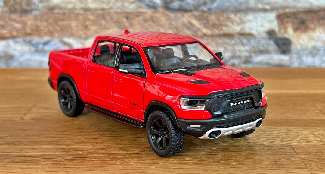 RAM 1500 Rebel 2019 Model , 1/46 Diecast Car, 1/46 Scale Model Car, Car ...