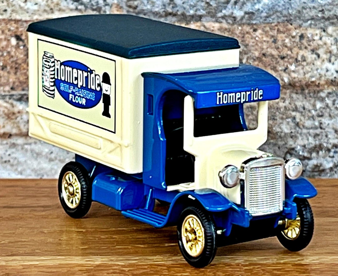 Dennis Delivery Van, Vintage Diecast Truck, Scale Model Car, Car Model ...