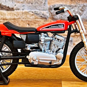 Harley Davidson XR 750, Scale 1/18 Model Motorcycle, 1/18 Diecast ...