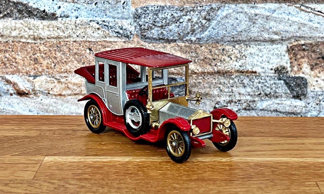 1912 Rolls Royce, Vintage Diecast Car, Vintage Model Car, 1:48 Scale ...