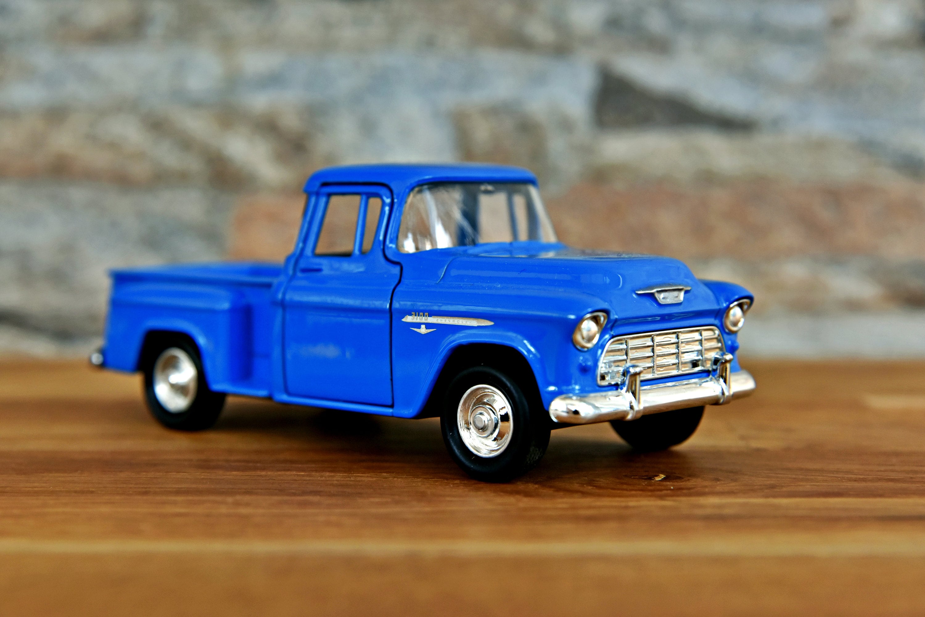Chevrolet Chevy Stepside Pickup 1955 model 1/36 diecast car | Etsy