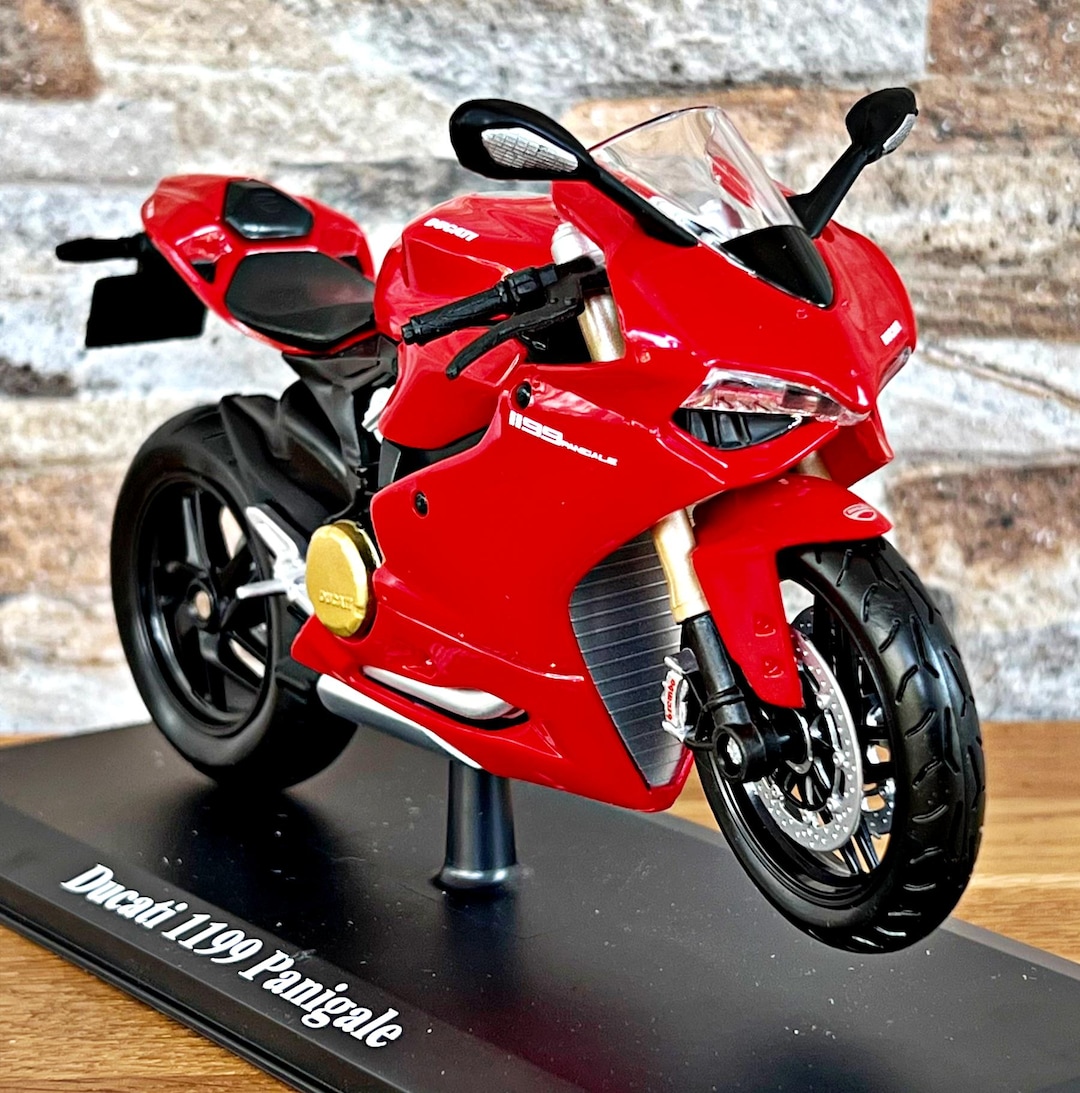 Ducati 1199 Panigale, Scale 1/12 Diecast Model Motorcycle, 1/12 Die ...