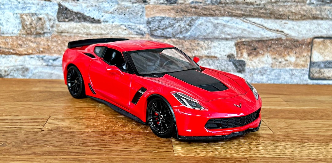 Chevrolet Corvette Z06 2017 | Model Car | 1/24 Diecast Car | Car Model ...