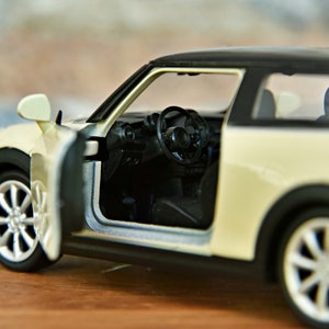 Mini Cooper , New Mini Hatch, Model Metal Car, Scale 1/38 Model Car, 1/ ...