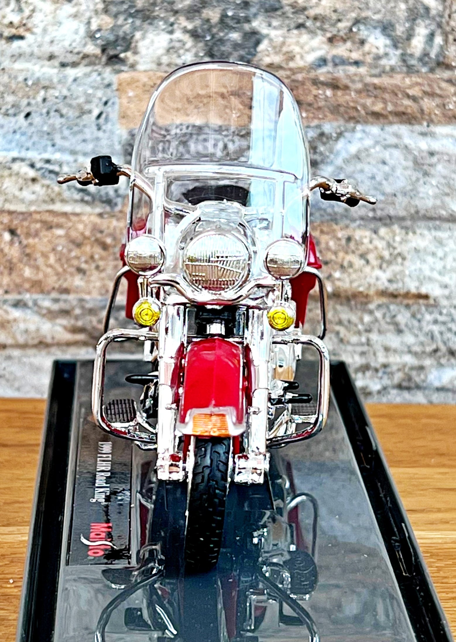Harley Davidson 1999 FLHR Road King, Diecast Motorcycle, Scale 1/18 ...