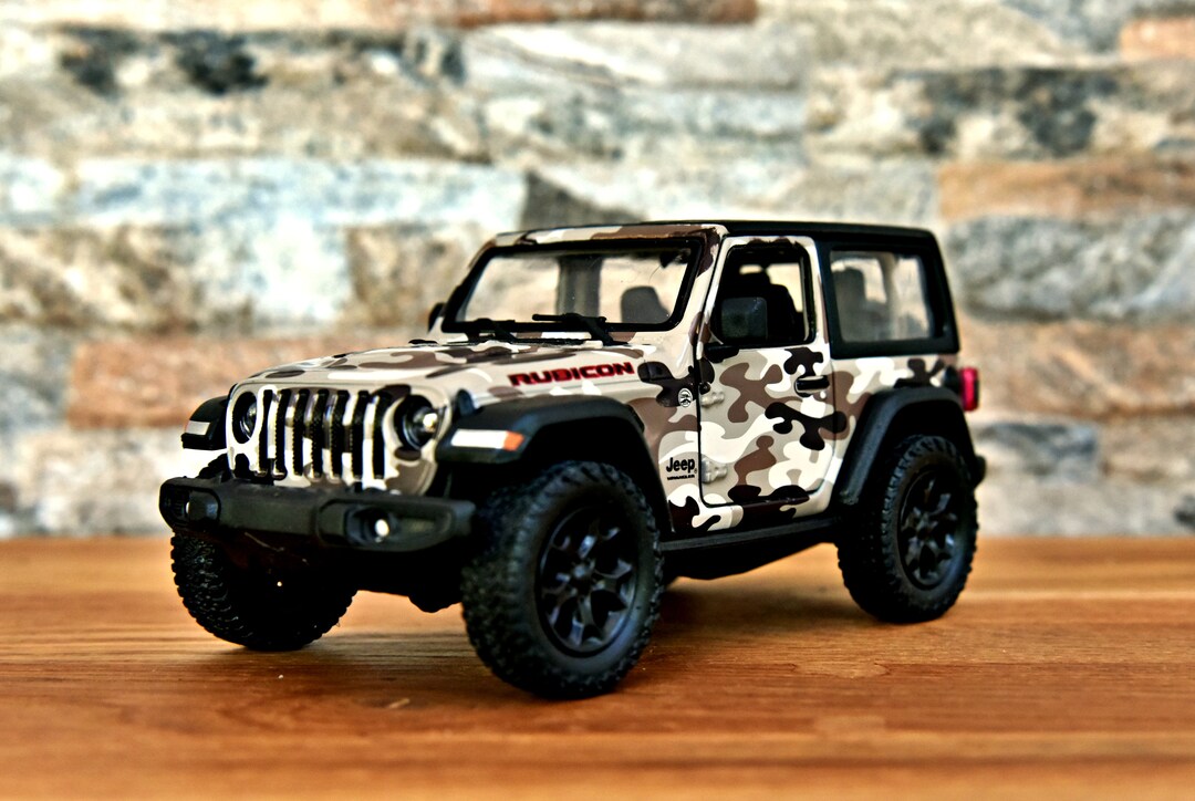 Jeep Wrangler Rubicon 2018 | Model Car | Diecast Car | 1/34 Scale Model ...