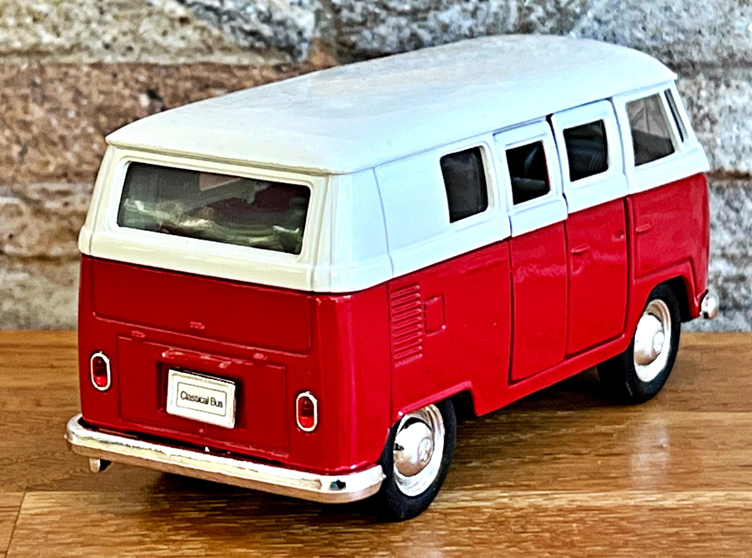 Volkswagen T1 Bus 1963, 1/34 Diecast Car, 1/34 Scale Model Car ...