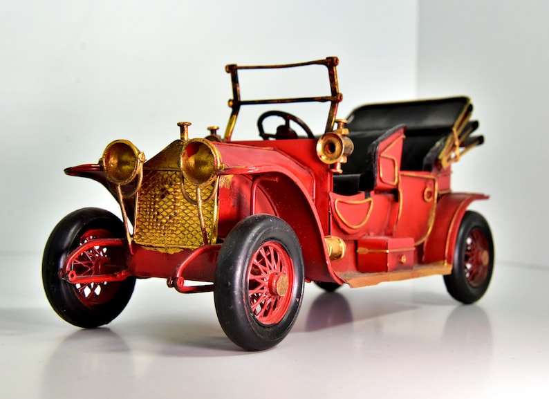 Vintage Model Car Metal Car Model Handmade Model Car - Etsy