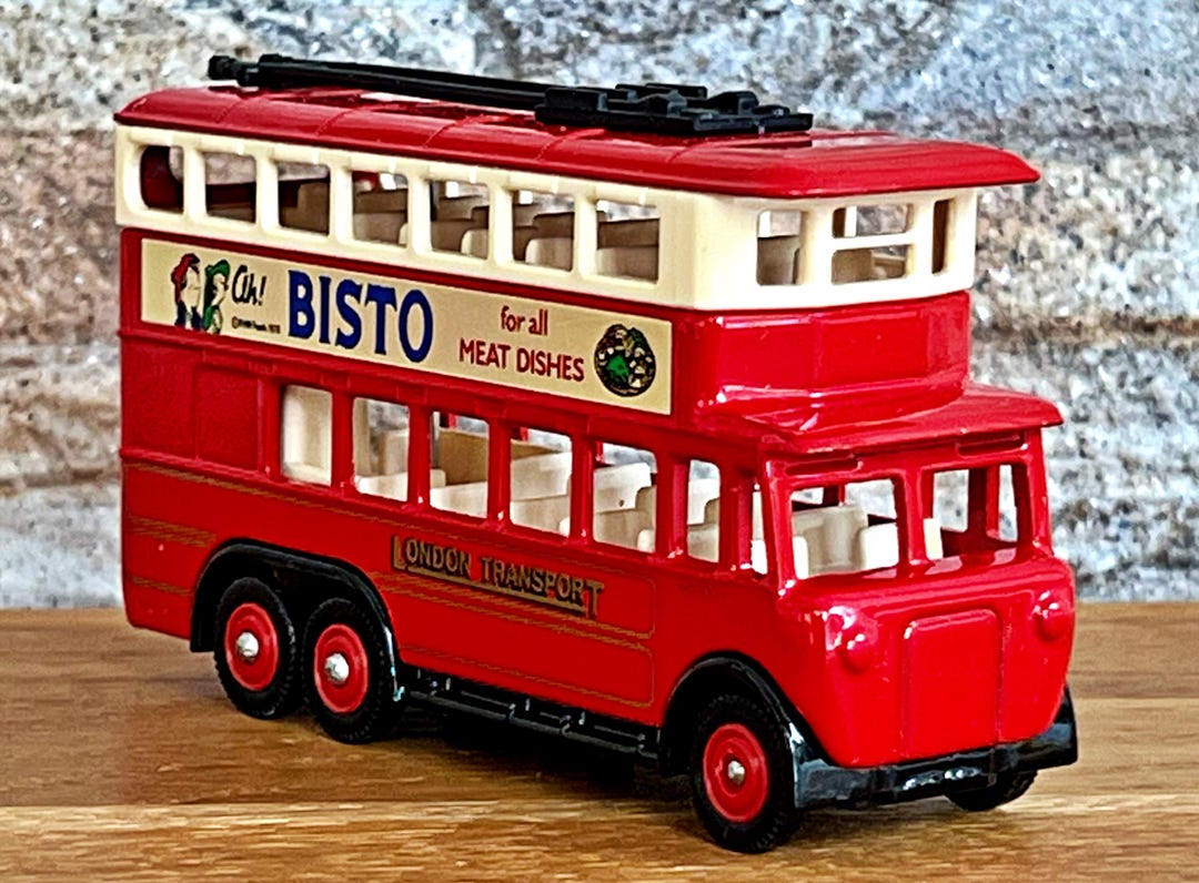 1928 Karrier E6 Trolley Bus , Vintage Diecast Bus, Model Bus, Old ...