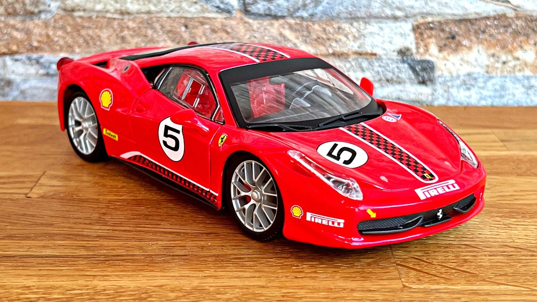 Ferrari 458 Challenge | Model Car | 1:24 Diecast Car | 1/24 Scale Model ...