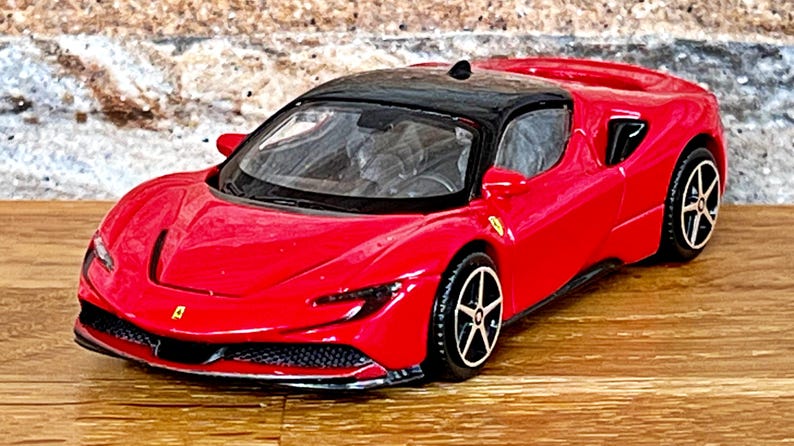 Ferrari SF90 Stradale | Model Car | 1/43 Scale Diecast Car | Car Model ...