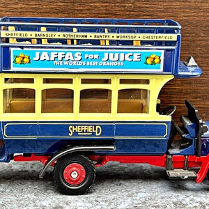 Thornycroft Bus Sheffield, Vintage Diecast Bus, Model Metal Bus, Old ...