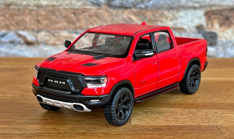 RAM 1500 Rebel 2019 Model , 1/46 Diecast Car, 1/46 Scale Model Car, Car ...