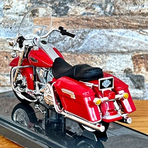Harley Davidson 1999 FLHR Road King, Diecast Motorcycle, Scale 1/18 ...