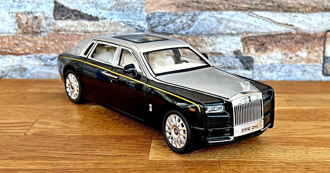 Rolls Royce Phantom | Model Metal Car | Die Cast Car | 1:24 Diecast Car ...