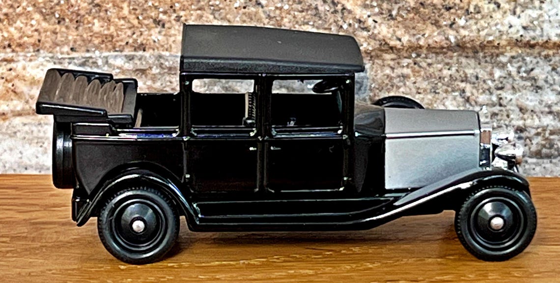 Rolls Royce Landaulet, Vintage Model Car, Diecast Car, Scale Model Car ...